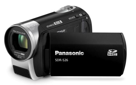 Nueva videocámara Panasonic SDR-S26